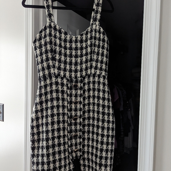 just one answer | Dresses | Just One Answer Black And White Dress ...